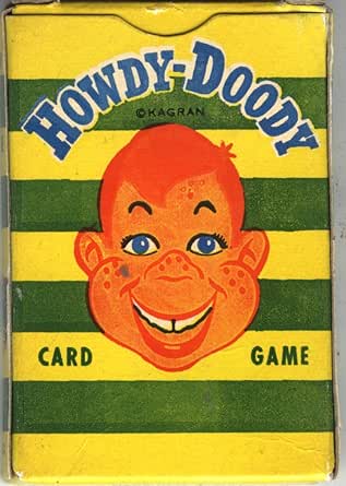 Howdy Doody Card Game. Russell Manufacturing, Leicester, Mass. at ...