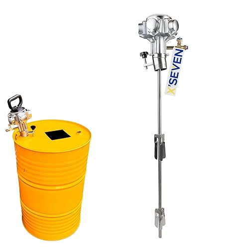 3/4 HP 55 Gallon Bung Mount Mixer | Pneumatic Drum Agitator, 2" NPT ...