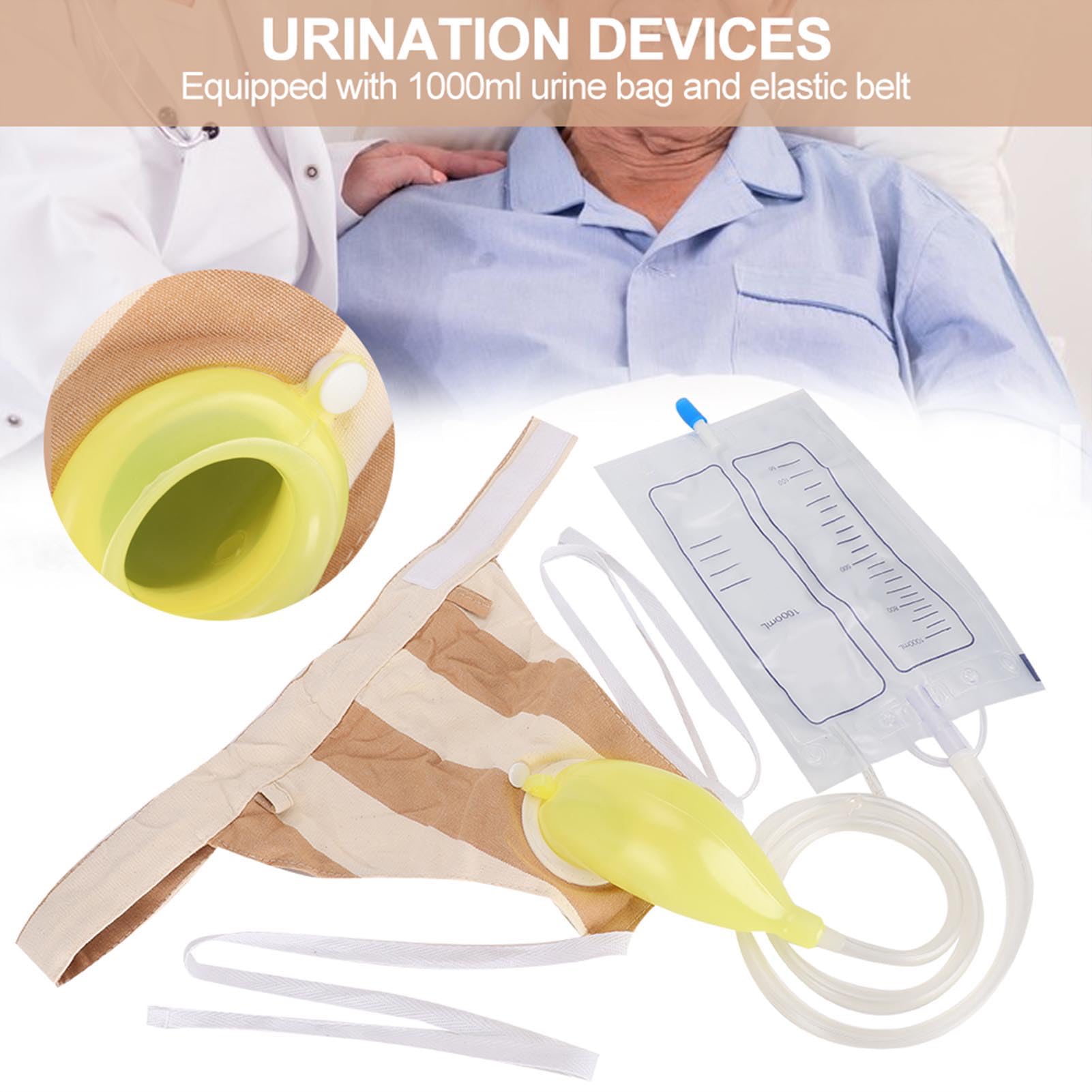 Mua Portable Urinal, Elderly Silicone Urine Collector Urinals for Men ...