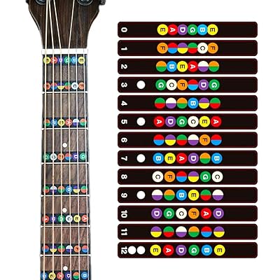 Guitar Finger Guide Sticker for Beginner Practice Philippines | Ubuy