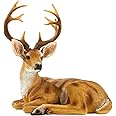 Amazon.com : JHVYF 13" H Resin Buck Statue Home Office Decor Animal ...