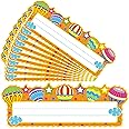 Amazon.com: Maitys 60 Sheets Carnival Name Plates for Classroom Die Cut ...
