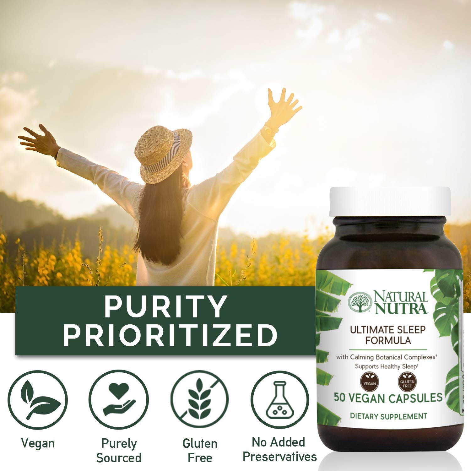 Mua Natural Nutra Ultimate Sleep Formula Supplement, Supports Normal ...