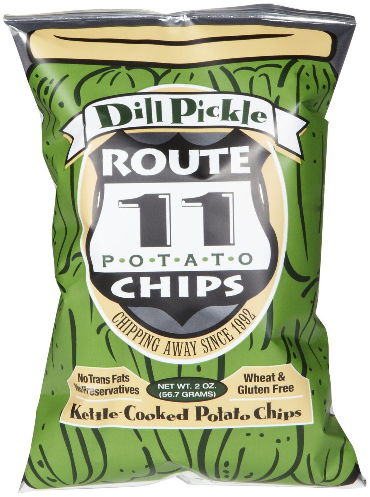 Amazon.com: Route 11 Salted Potato Chips, Light, 2 oz, 30 ct