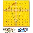 Amazon.com: hand2mind XY Coordinate Pegboard (Moveable X-Y Axis ...