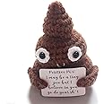 Amazon.com: SHUAISHIDAI Positive Poo Crochet Gift with Positive Card, 3 ...
