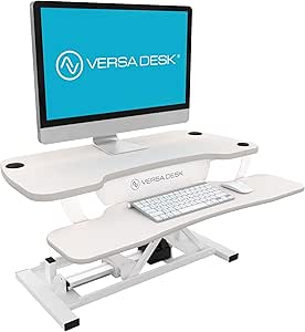 Amazon.com: Power Pro Electric Height-Adjustable Desk Riser by ...