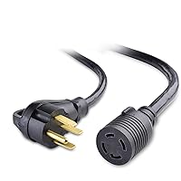 Amazon.com: Cable Matters 4 Prong 30 AMP to 50 AMP RV Adapter (50 AMP to 30 AMP Generator ...