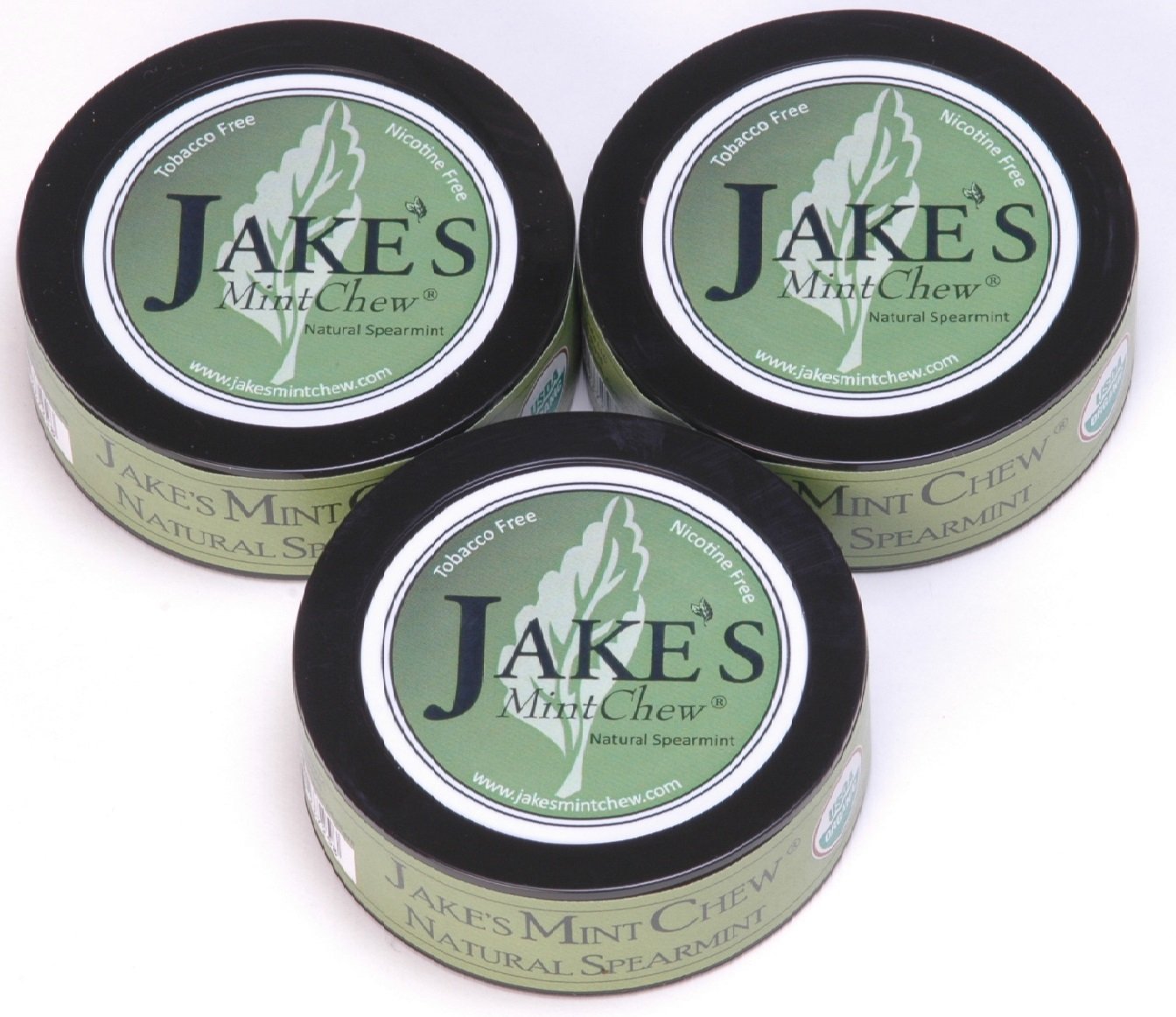 Amazon.com: Jake's Mint Chew - Wintergreen - 3 pack - Tobacco ...