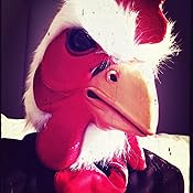 Amazon.com: HMS Rooster Mask with Faux Fur Trim, White, One Size: Clothing