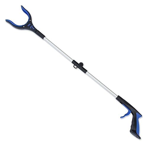RMS 34 Inch Extra Long Reacher Grabber - Foldable Gripper and Reaching ...