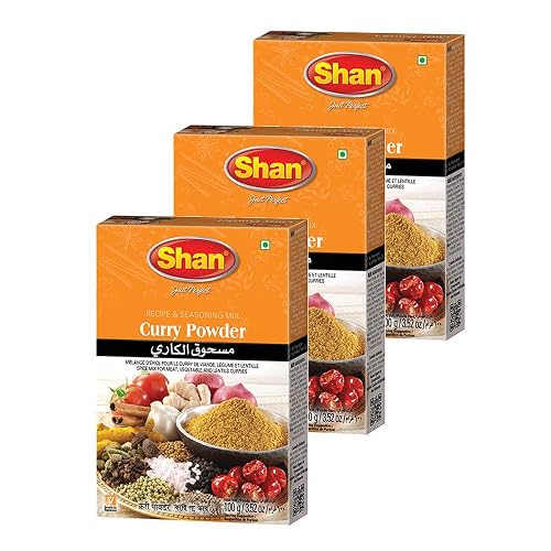 Shan Curry Powder Mix, 3.52 oz (100g) | Authentic Indian Spice Blend ...