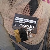 PSP Memory Stick Adapter, Funturbo Micro SD to Memory Stick PRO Duo ...