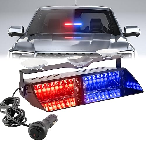 Firefighter Led Dash Lights Fire & Rescue Emergency Warning Lights