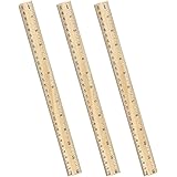 Amazon.com: Ruler 12 Inch Wooden Rulers for Kids, 8 Packs Bulk Rulers ...