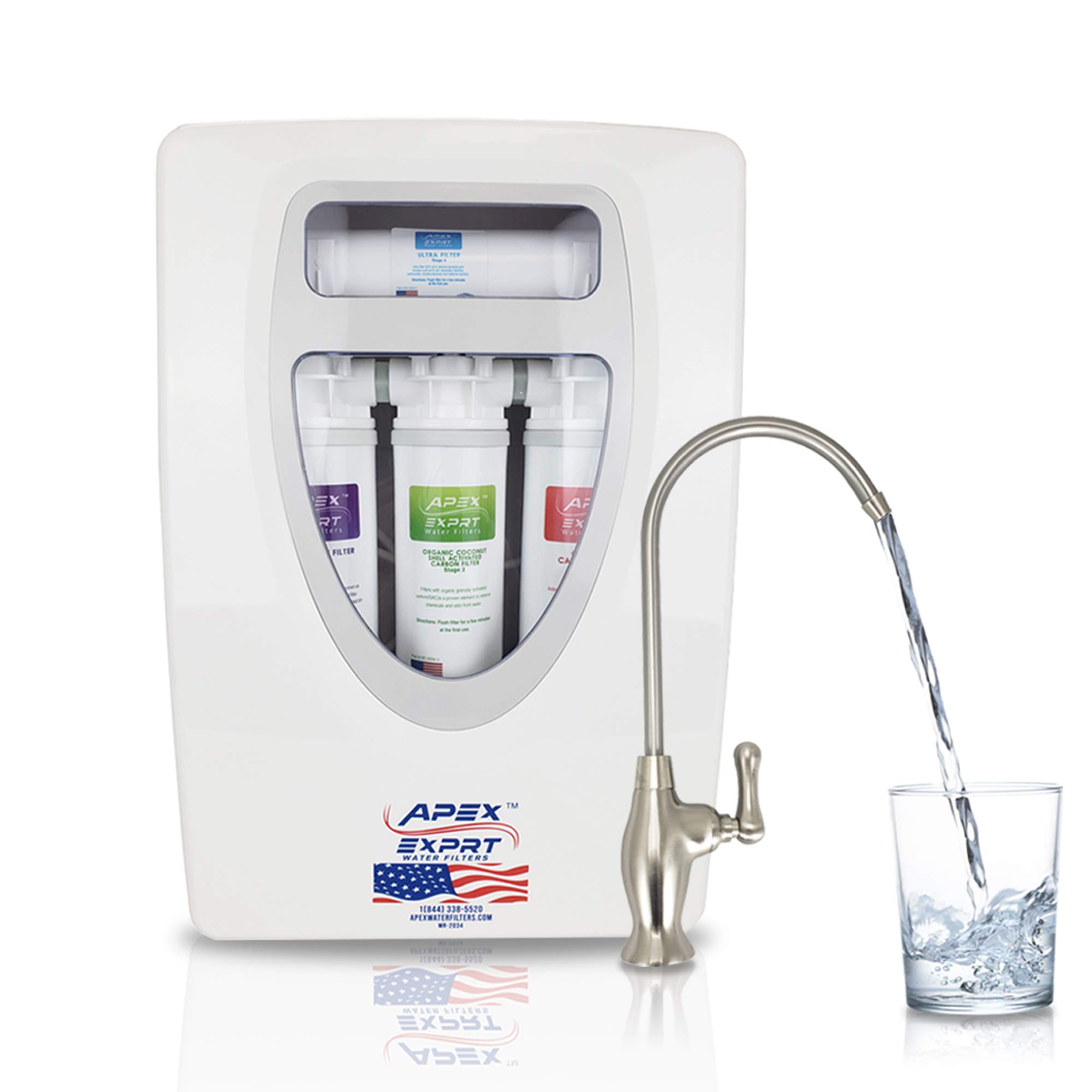 EXPRT MR-2034 Quality Undersink Drinking Water Filter - 4 Stage ...