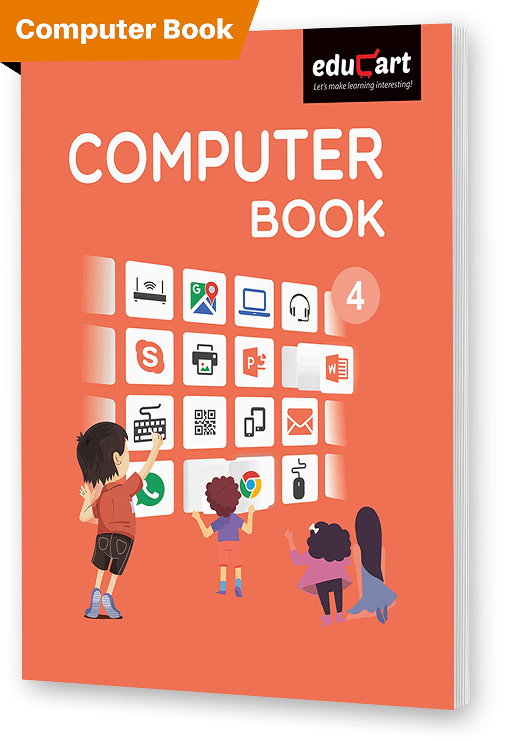 Computer Book Textbook For Class 4 Classic Series Ansh Book Store