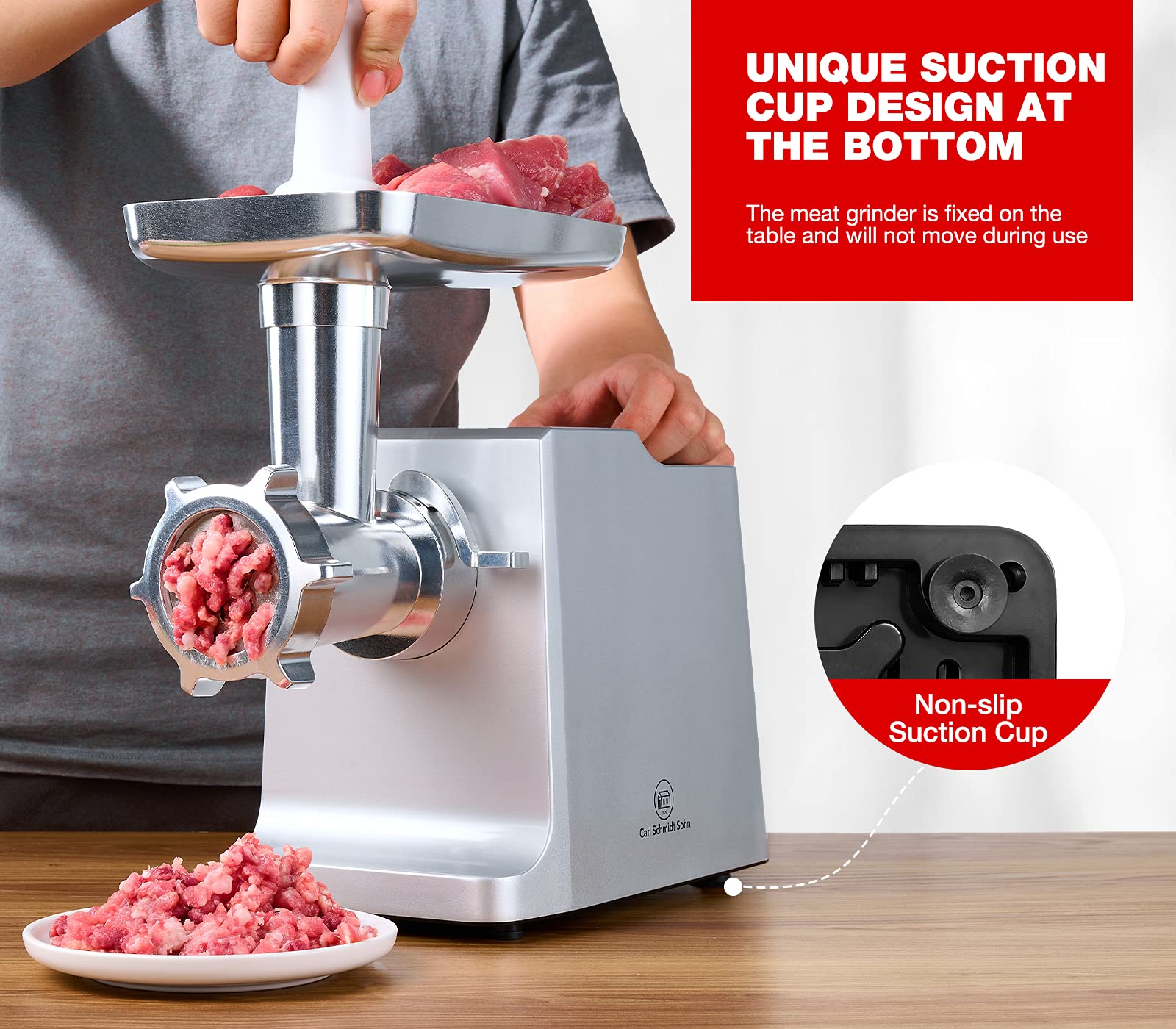 Mua 1829 CARL SCHMIDT SOHN Meat Grinder-CSS Electric Meat Grinder, Meat ...