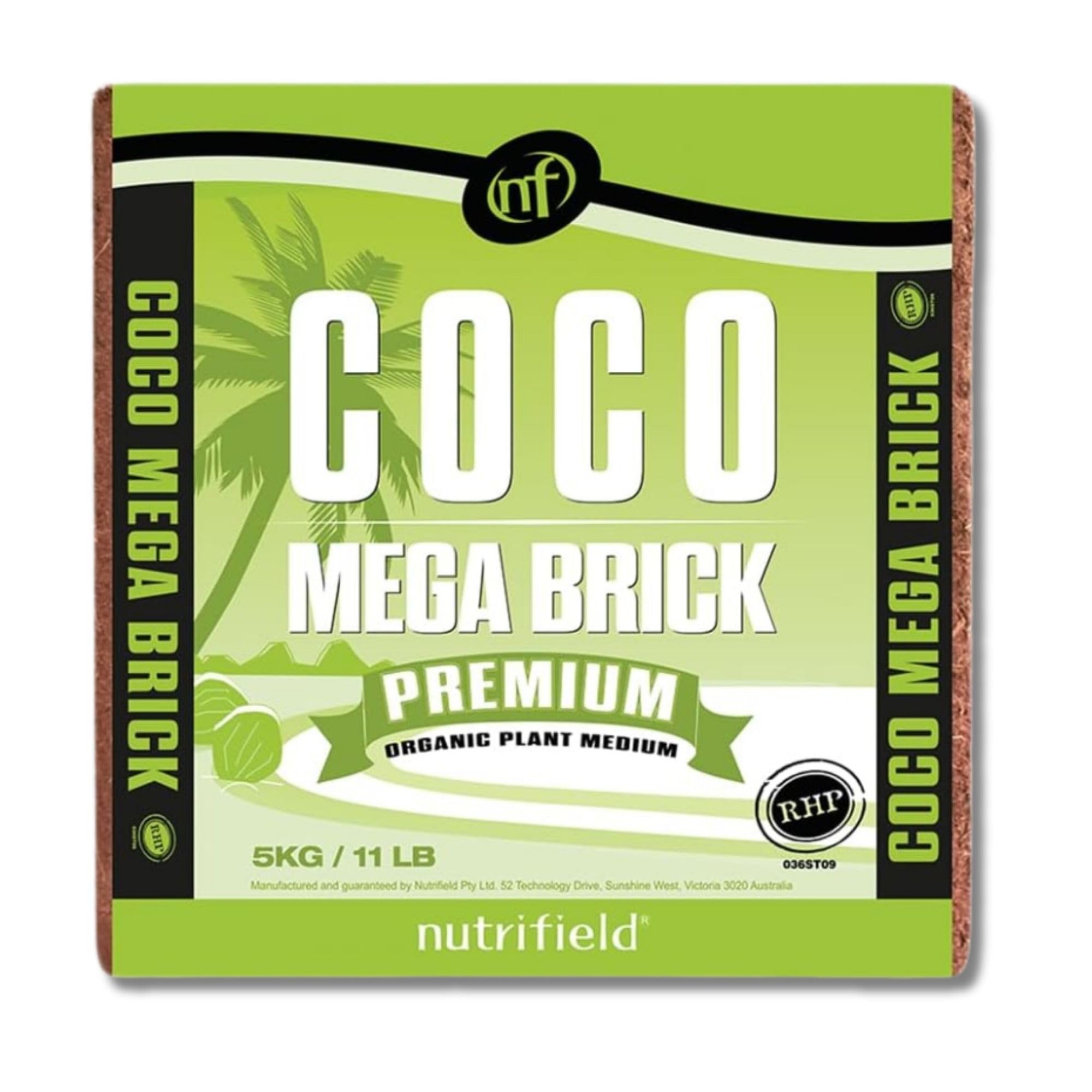 Coco Coir Mega Brick Organic Coconut Coir 11 Pound Coco Fiber ...