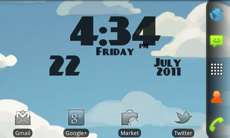 Super Clock Wallpaper Free:Amazon.com:Appstore for Android