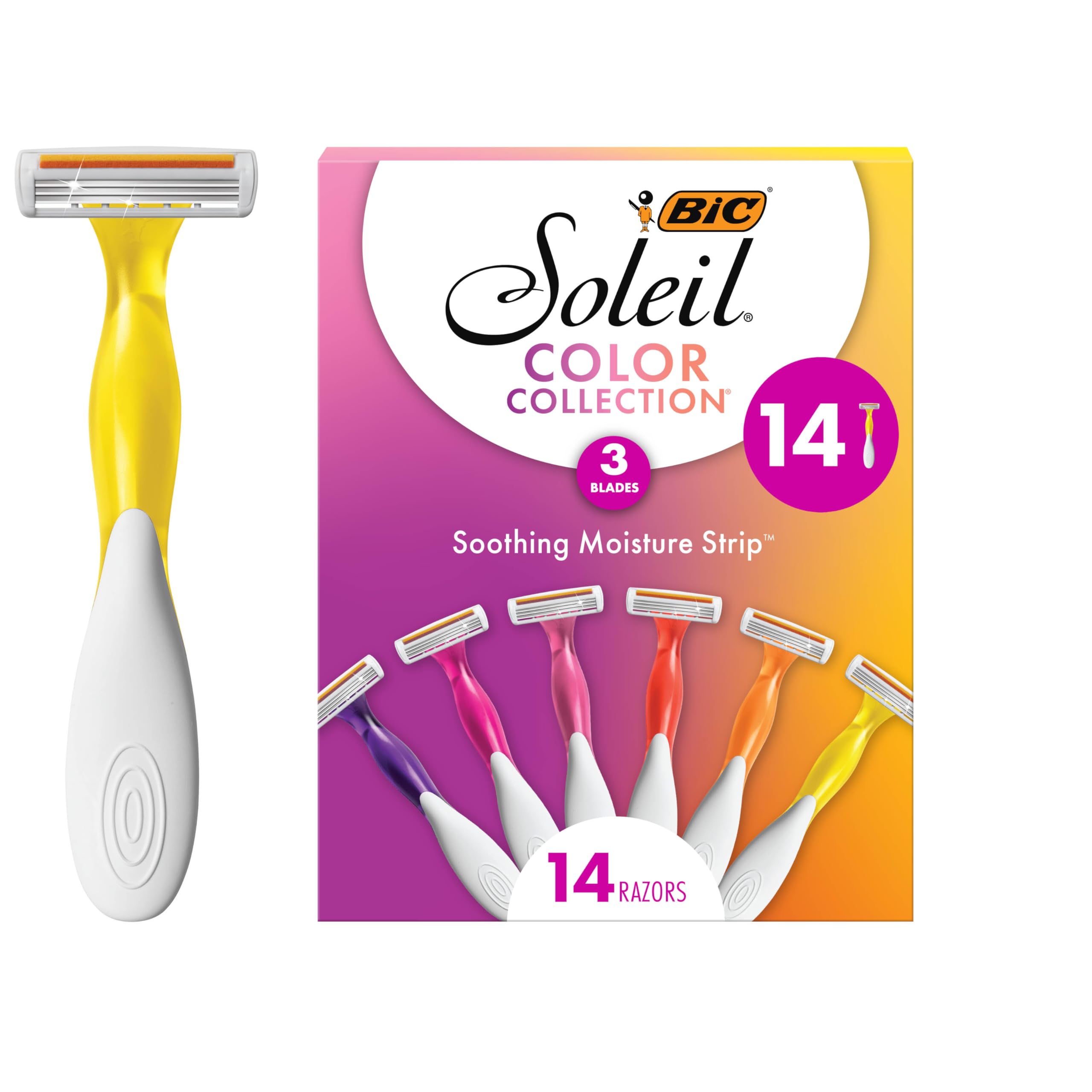 Mua BIC Soleil Smooth Colors Women's Disposable Razors With Aloe Vera ...