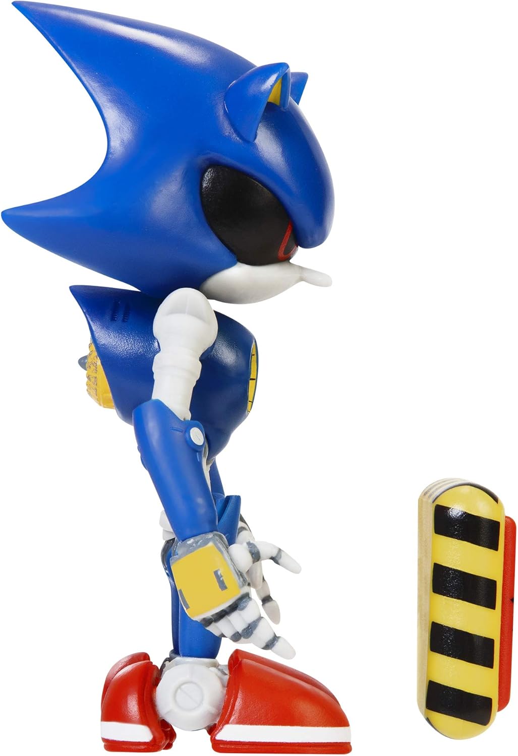 Sonic The Hedgehog 4″ Modern Metal Sonic Action Figure with Trap Spring ...