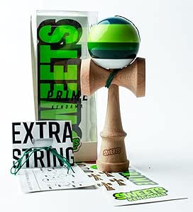 Amazon.com: Sweets Kendamas 5-Stripe Prime Kendama - All Levels, Stripe ...