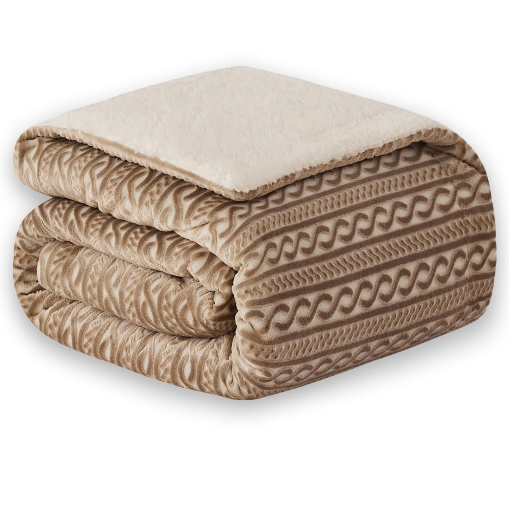 COOVA Cozy Soft Fleece Throw Blanket - Ultra Soft and Warm Blankets, 3D ...