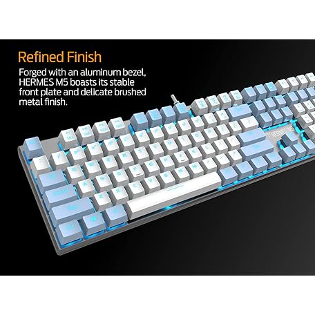 Mua GAMDIAS Zeus White and Stylich Gaming Mechanical Keyboard with Blue ...