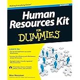 Human Resources Kit For Dummies: 9781119989899: Human Resources Books ...