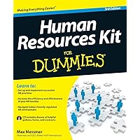 Human Resources Kit For Dummies: 9781118422892: Human Resources Books ...