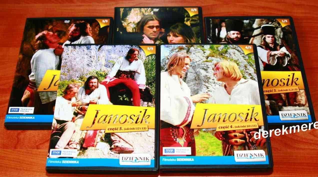 JANOSIK 5 DVD TVP Serial Polski Cały komplet 13 odcinków: Amazon.de ...