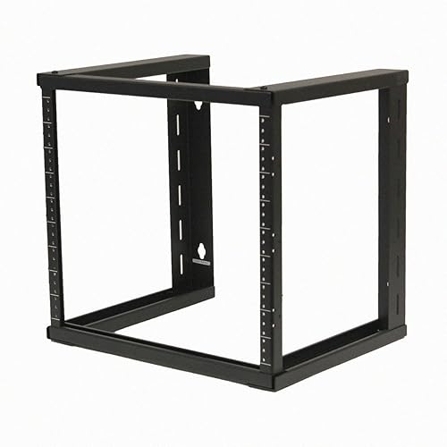 NavePoint 9U Wall Mount Rack - 9U Server Rack for 19 Inch IT Equipment ...