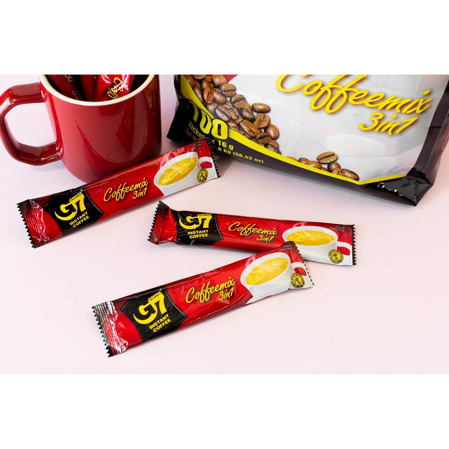 Mua Trung Nguyen — G7 3 in 1 Instant Coffee — Roasted Ground Coffee Blend w/Non-dairy Creamer ...