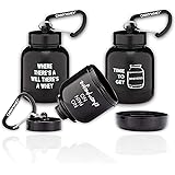 Amazon.com: OnMyWhey - Protein Powder and Supplement Funnel Keychain ...