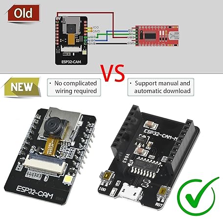 Mua Aideepen ESP32-CAM W-BT Board ESP32-CAM-MB Micro USB to Serial Port ...