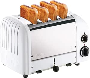 Amazon.com: Dualit 4 slice Toaster, White: Home & Kitchen