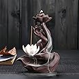 Amazon.com: RE RELIURE Lotus in Hand Cermaic Backflow Incense Burner ...