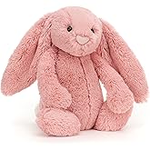 Amazon.com: Jellycat Bashful Beau Bunny Stuffed Animal, Medium, 12 ...