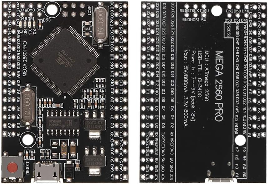 AITRIP MEGA 2560 PRO Embed CH340G/ATMEGA2560-16AU Chip with Male Pin headers Compatible for ...