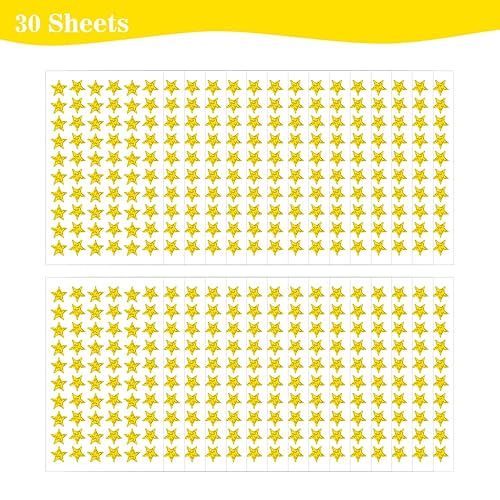 Gold Star Sticker Chart