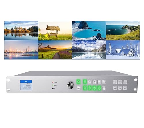 4K ICUIXIAN HDMI Matrix Switch 8x8 4K@30Hz with Web GUI，8x8 HDMI Matrix ...