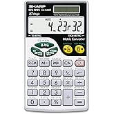 Amazon.com : Sharp EL738FB EL-738C Financial Calculator 10-Digit LCD ...