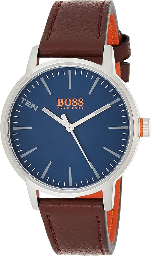 Hugo Boss Orange Herren Datum klassisch Quarz Armbanduhr mit ...