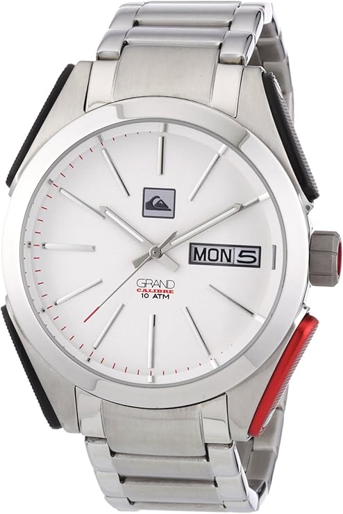 Quiksilver Grand Calibre Mens Fashion Stainless Steel Watch: Amazon.co ...