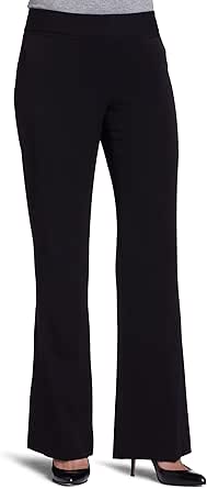 Rafaella Women's Modern Fit Pant, Black, 8 at Amazon Women’s Clothing ...