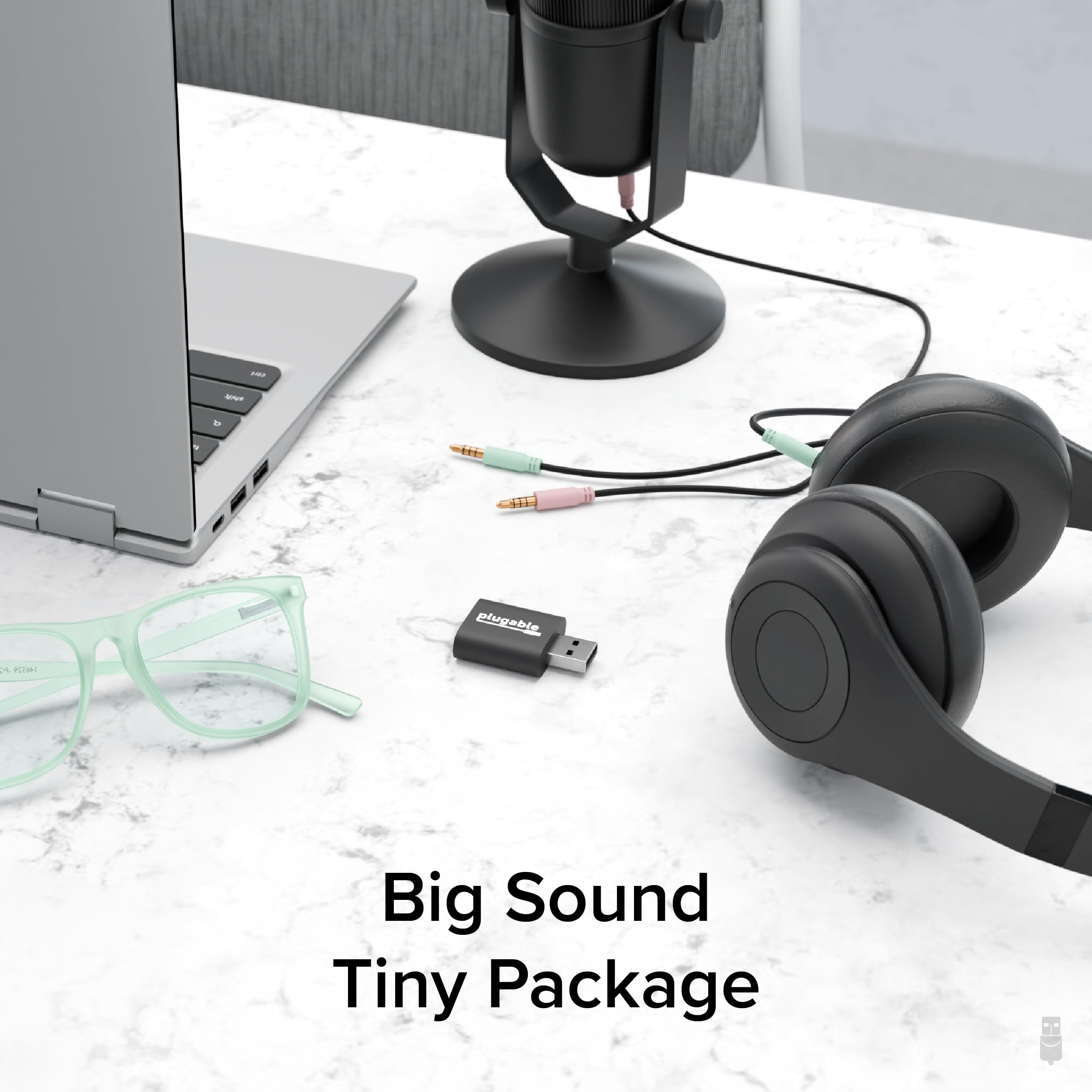 Mua Plugable USB Audio Adapter with 3.5mm Speaker-Headphone and ...