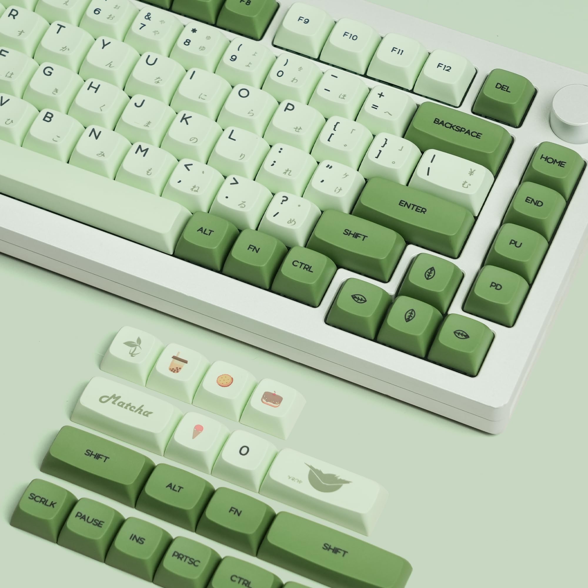 Mua dagaladoo Matcha Japanese PBT Keycaps Dye-Sublimation XDA Profile ...