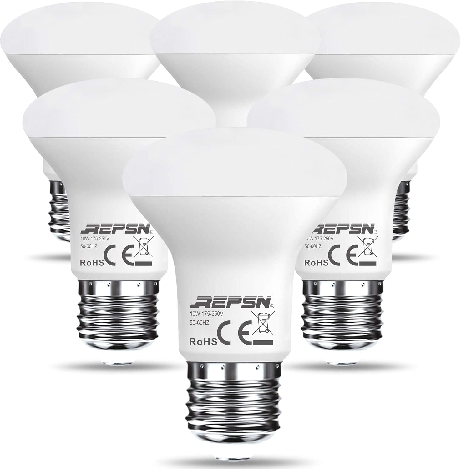 REPSN® 10W=75W LED R63 Reflector Light Bulbs E27 Cap ES Edison Screw ...