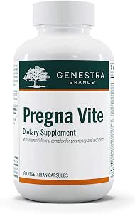 Amazon.com: Genestra Brands - Pregna Vite - Supports Healthy Pregnancy ...